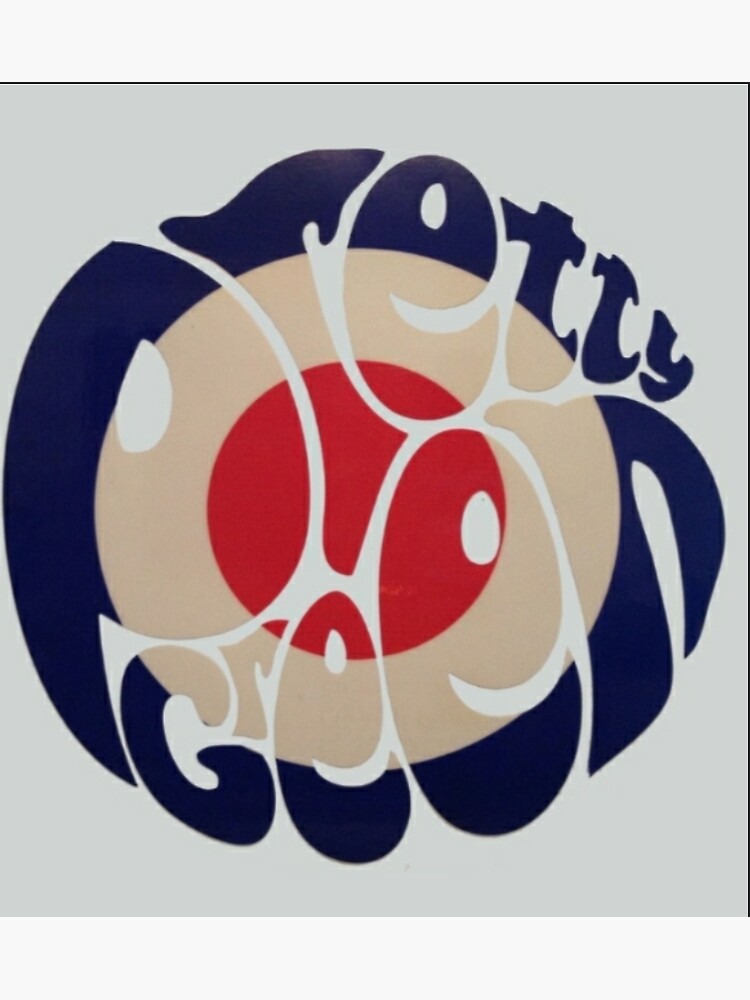 "mod/pretty green logo" Sticker by Noahdavidson | Redbubble