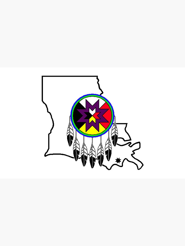 "Flag of Biloxi Chitimacha Choctaw of Louisiana" Sticker for Sale by ...