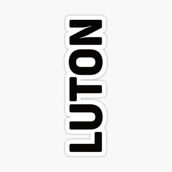 Luton Stickers | Redbubble