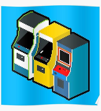 80s Arcade: Posters | Redbubble