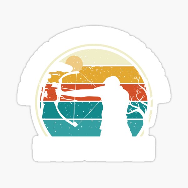 "Archery, Archery, Longbow, Compound" Sticker for Sale by SMMBYV ...