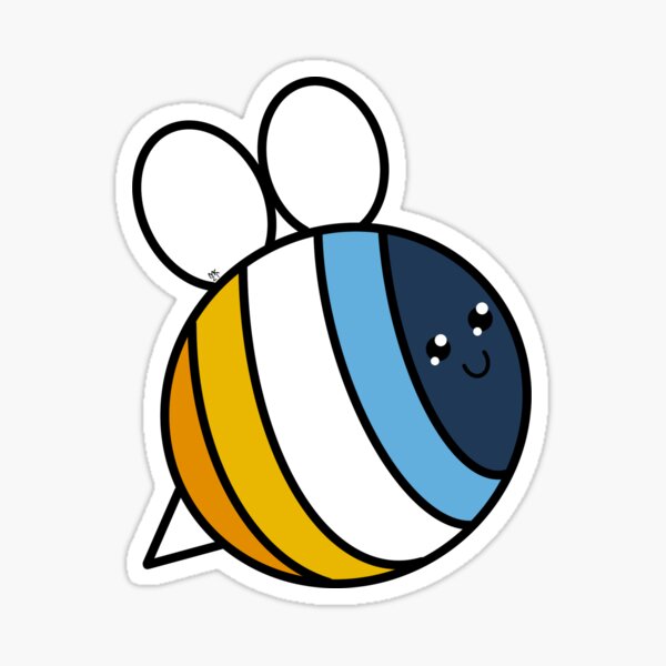 "Bee Yourself! Aroace Pride Bumblebee" Sticker for Sale by michaelkyan ...