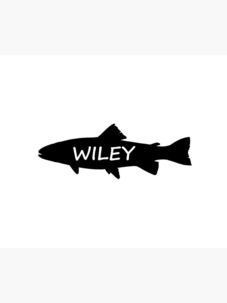 "Wiley Fish" Poster by gulden | Redbubble