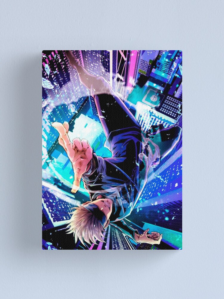 "Gojo Jujutsu Kaisen" Canvas Print by terpres | Redbubble