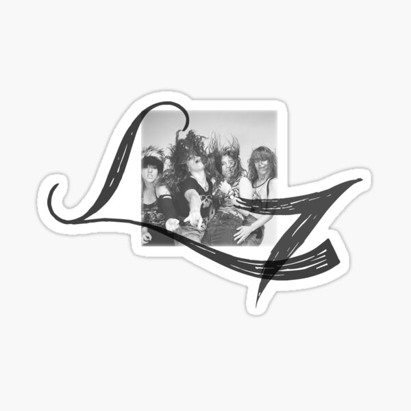"L7 Band Tee (and other products)" Sticker by ascheb | Redbubble