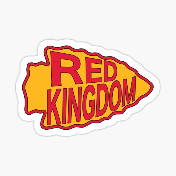"Red Kingdom" Sticker for Sale by jamie-beth07 | Redbubble