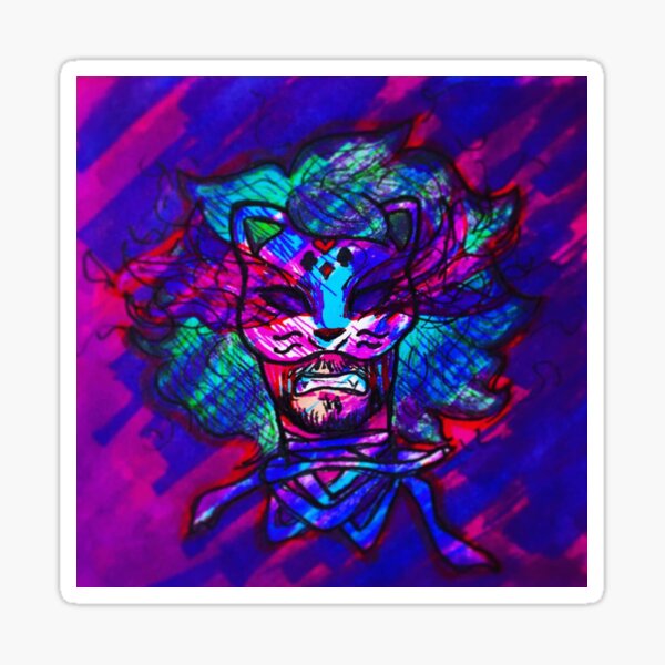 "Overload (Marvin the Magnificent)" Sticker for Sale by SavaMari ...