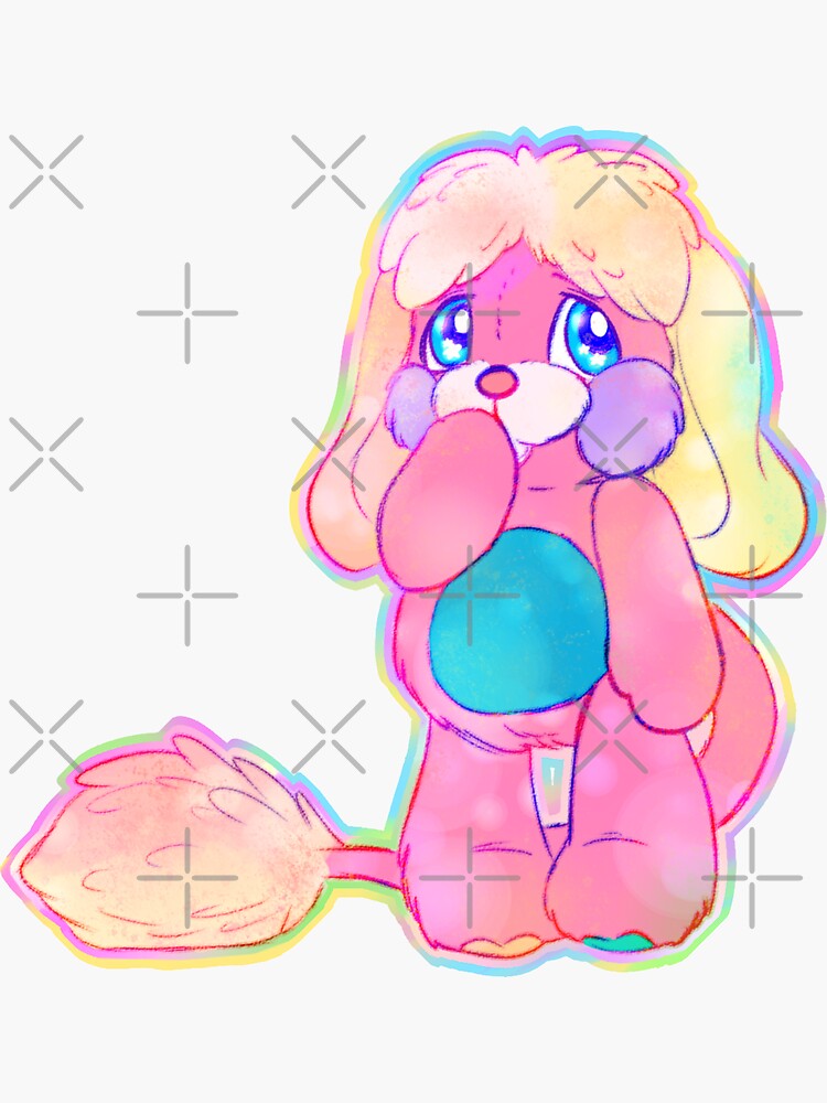 "Prize Popples!" Sticker for Sale by kazooie | Redbubble