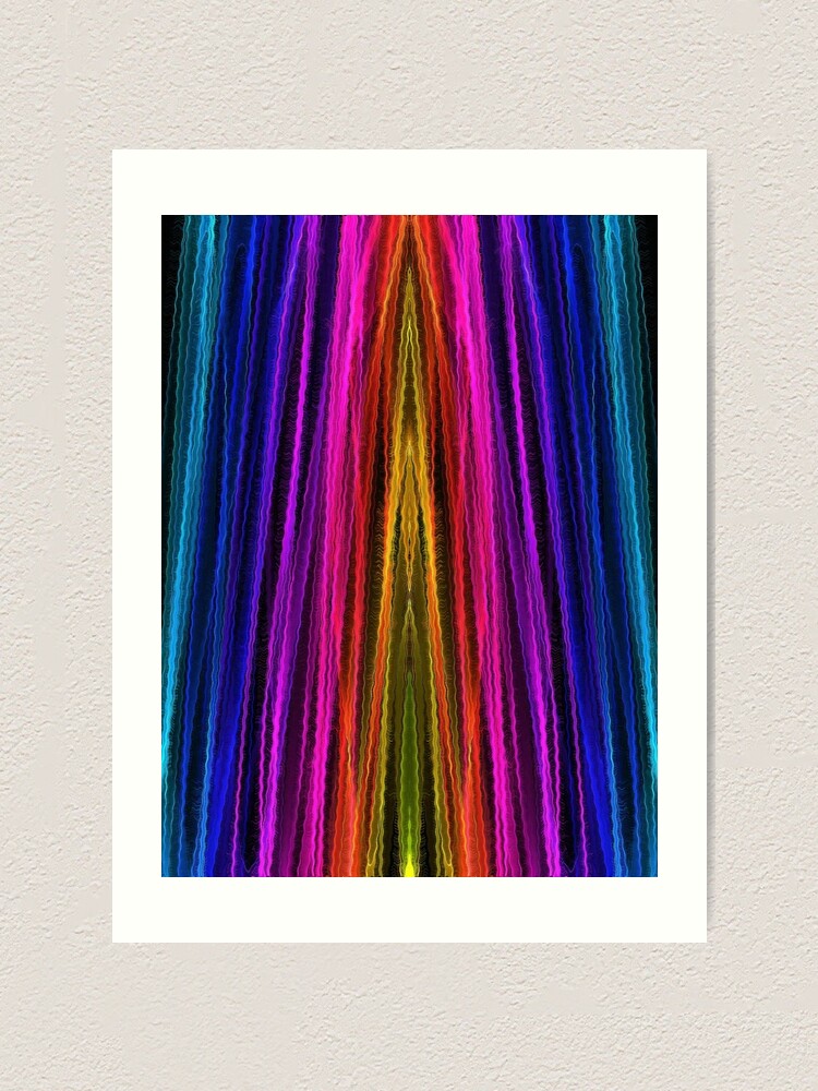 "A colorful, eye catching abstract." Art Print for Sale by Hound-B ...