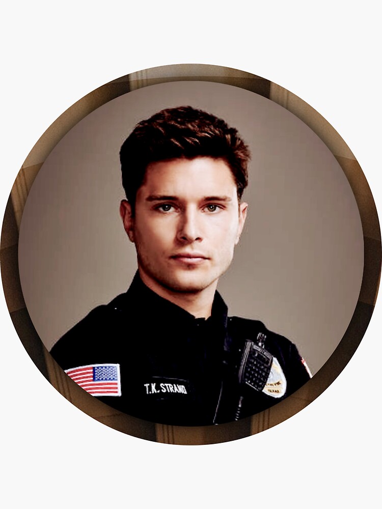 "9-1-1 Lone Star: TK Strand" Sticker by foblvr | Redbubble