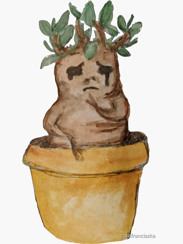 "mandrake" Sticker for Sale by zarafranciszka | Redbubble