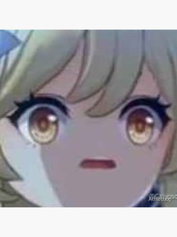 "Lumine meme genshin impact" Poster by Athieshop | Redbubble