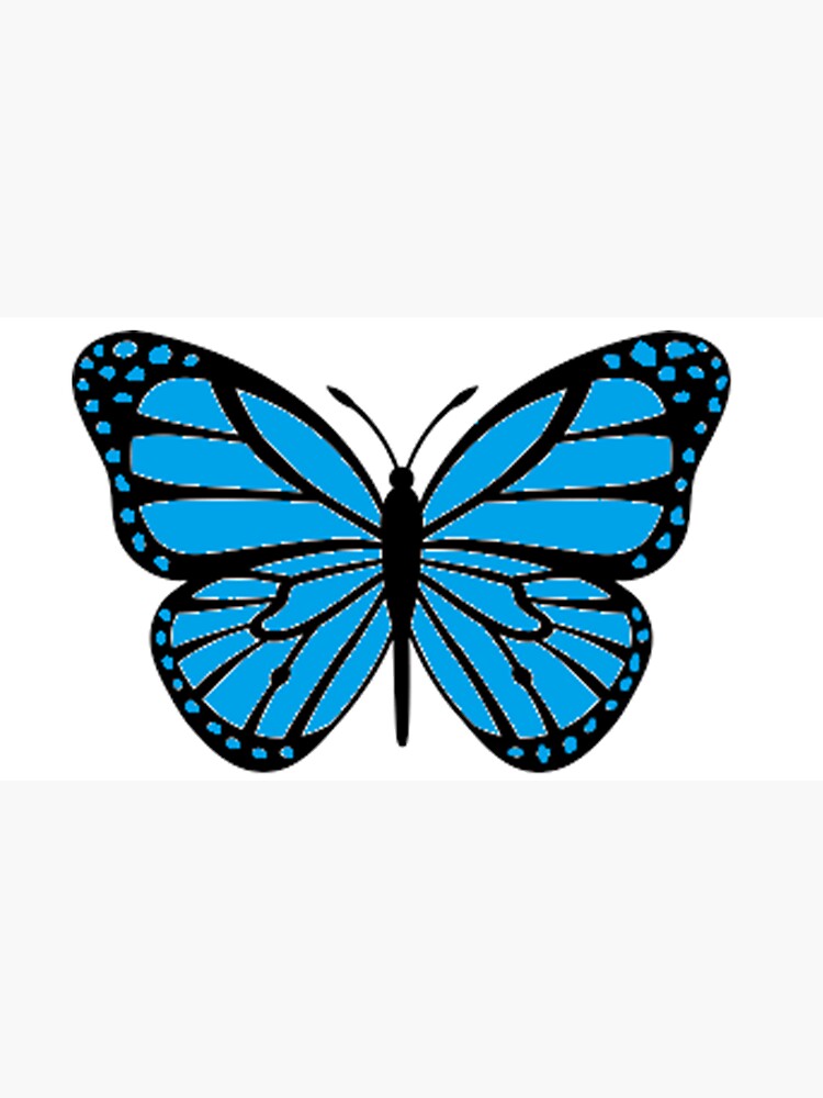 "Single Blue Butterfly" Sticker by grandeariana | Redbubble