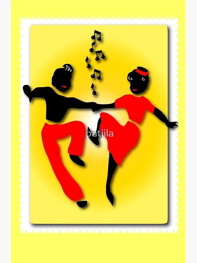 "Rock, Bop Jump & Jive" Poster by patjila | Redbubble
