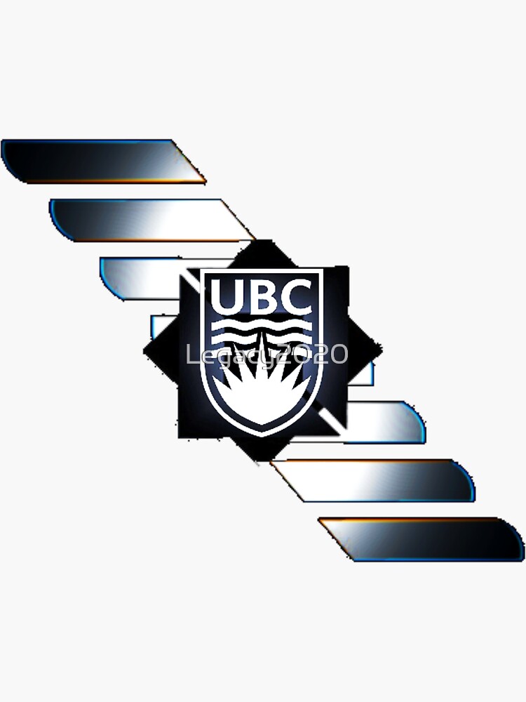 "UBC" Sticker for Sale by Legacy2020 | Redbubble