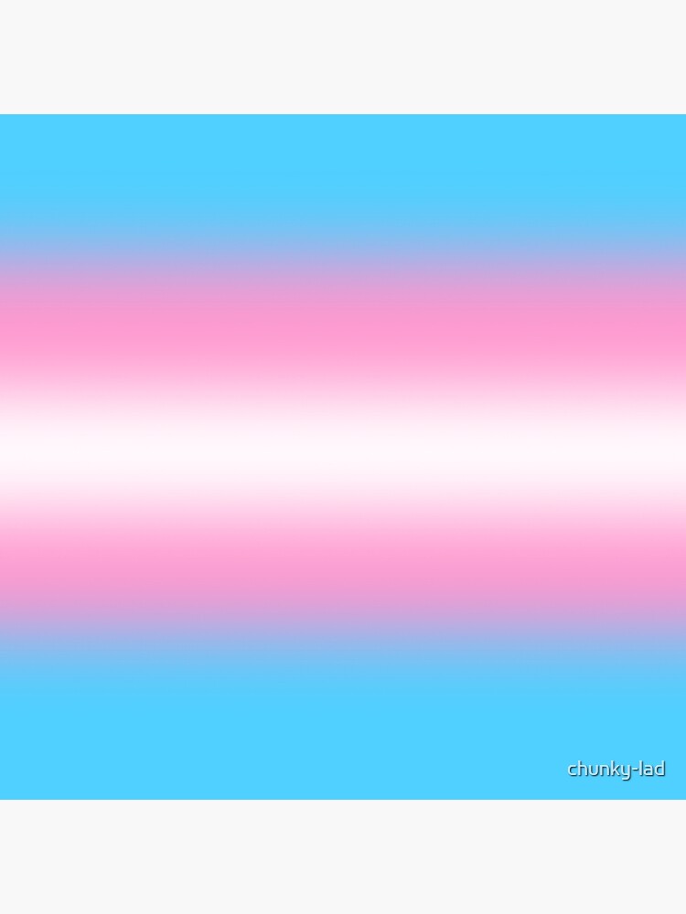 "transgender pride flag gradient " Art Print by chunky-lad | Redbubble