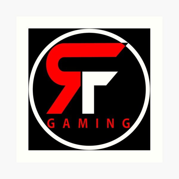"RF Gaming Logo" Art Print for Sale by RizalGaming | Redbubble