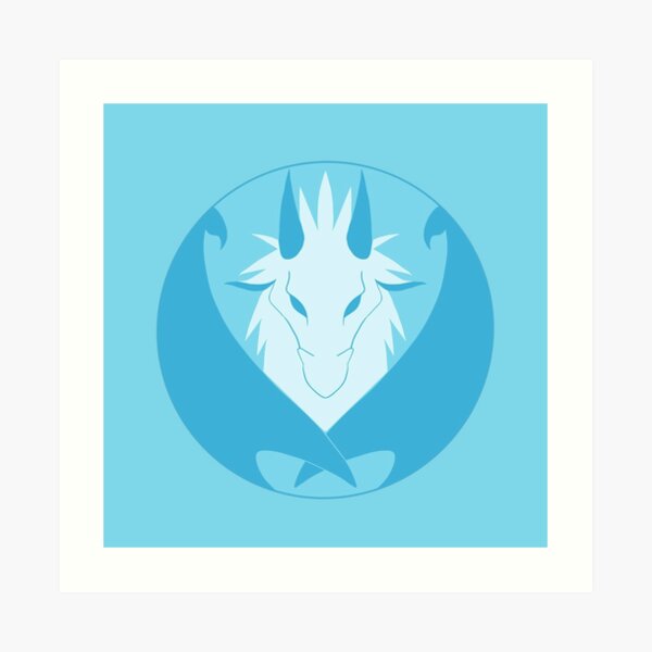 "Icewing Logo" Art Print for Sale by TheGryphon | Redbubble