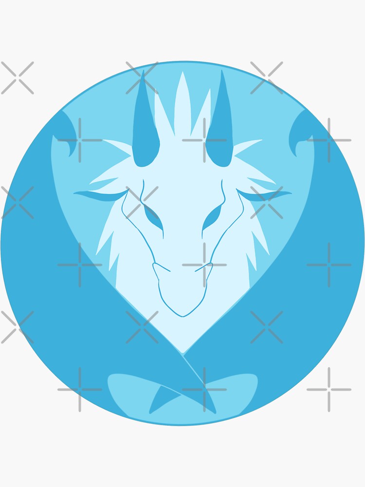 "Icewing Logo" Sticker for Sale by TheGryphon | Redbubble