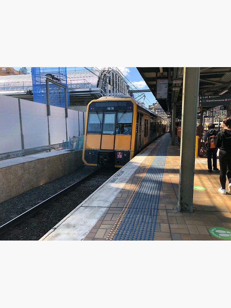 "Sydney Trains T Set Tangara at Central Station" Sticker for Sale by ...