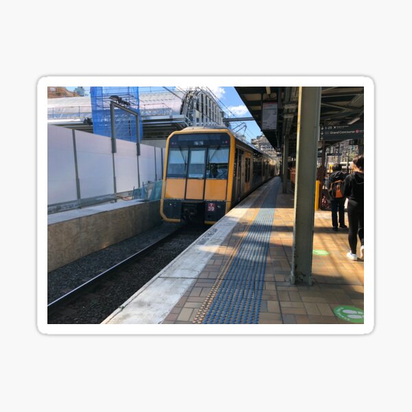 "Sydney Trains T Set Tangara at Central Station" Sticker for Sale by ...