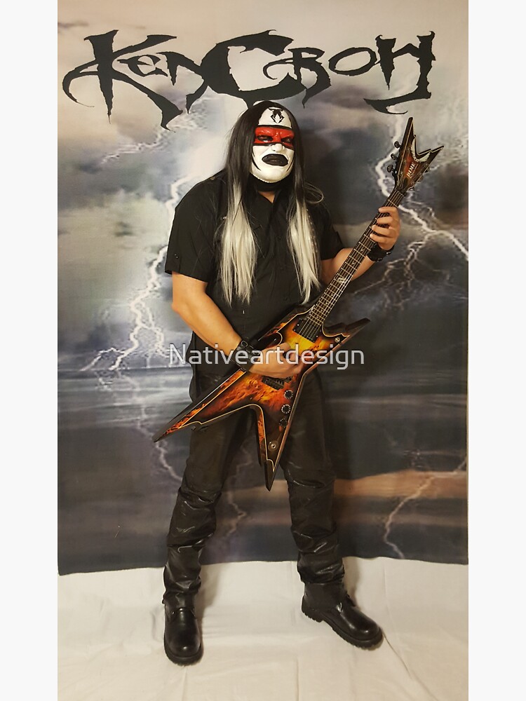 "Ken Crow 4" Sticker for Sale by Nativeartdesign | Redbubble