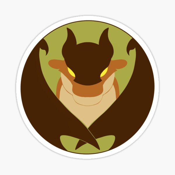 "Mudwing Logo" Sticker for Sale by TheGryphon | Redbubble