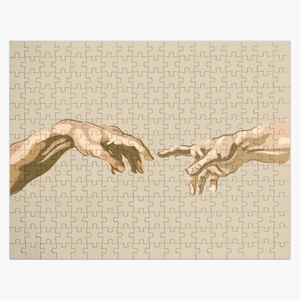 Creation Of Adam Jigsaw Puzzles | Redbubble