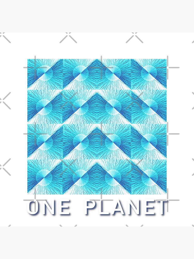 "One Planet" Sticker for Sale by InOutdoorDecor | Redbubble