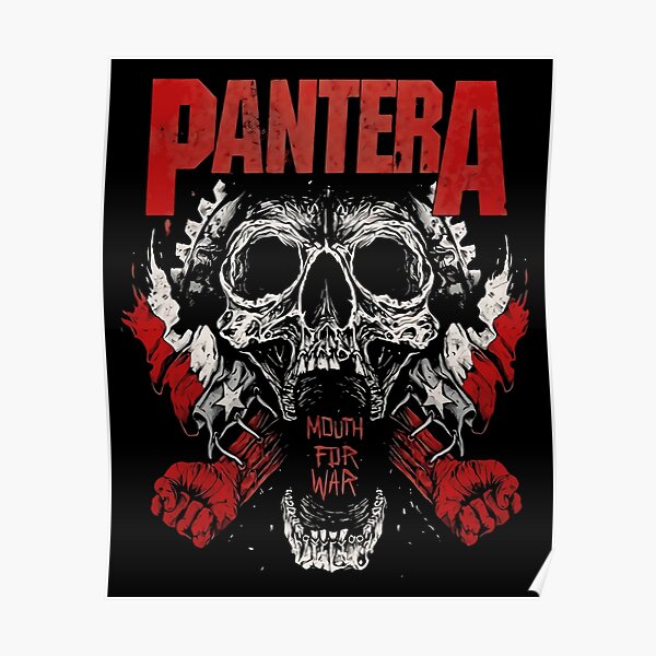 Pantera Posters | Redbubble