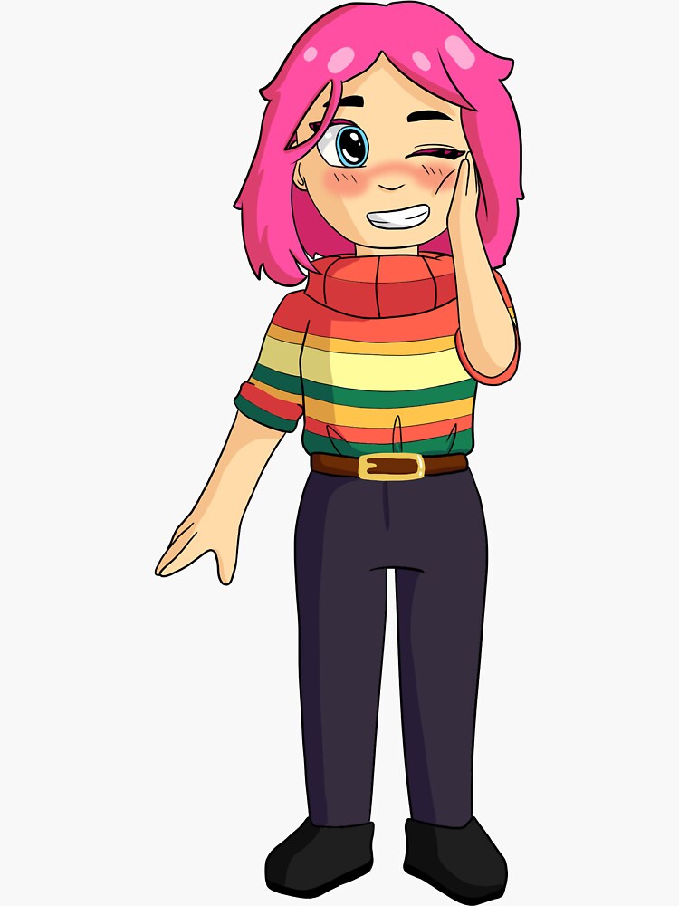 "Nihachu" Sticker for Sale by Marionbegin | Redbubble