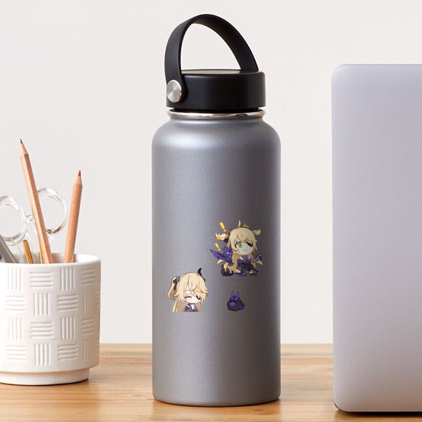 "Chibi Fischl Genshin Impact" Sticker for Sale by emilywysz | Redbubble