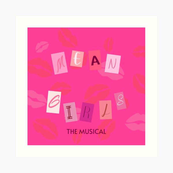 "Redesigned Mean Girls Logo" Art Print by matildawh | Redbubble