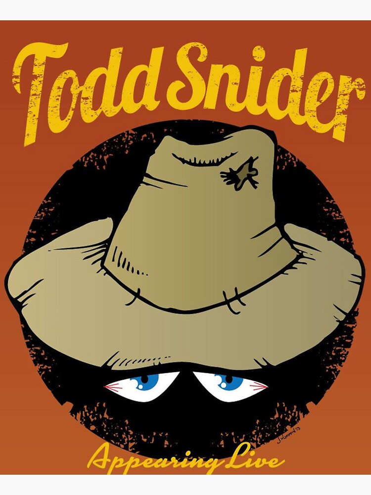 "Todd Snider Hat Logo" Sticker for Sale by AmericanaJunkie | Redbubble