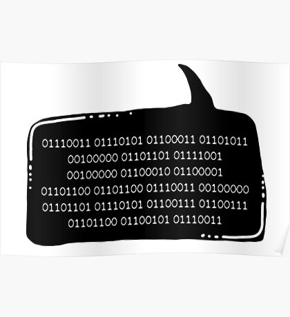 Binary Code: Posters | Redbubble