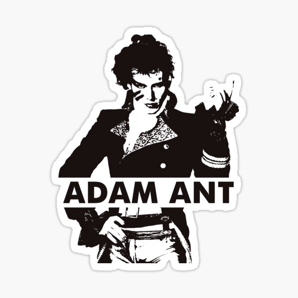 Adam Ant Stickers | Redbubble