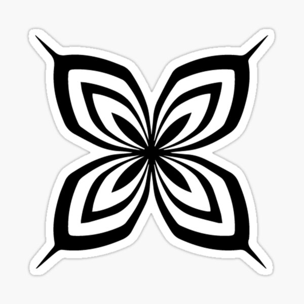 "SoiFon / SuiFeng's Butterfly Mark - Black" Sticker for Sale by JBainto ...