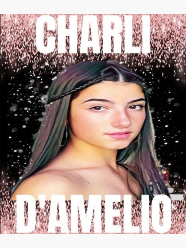"Charli D'Amelio" Art Print for Sale by jacquelynbra | Redbubble