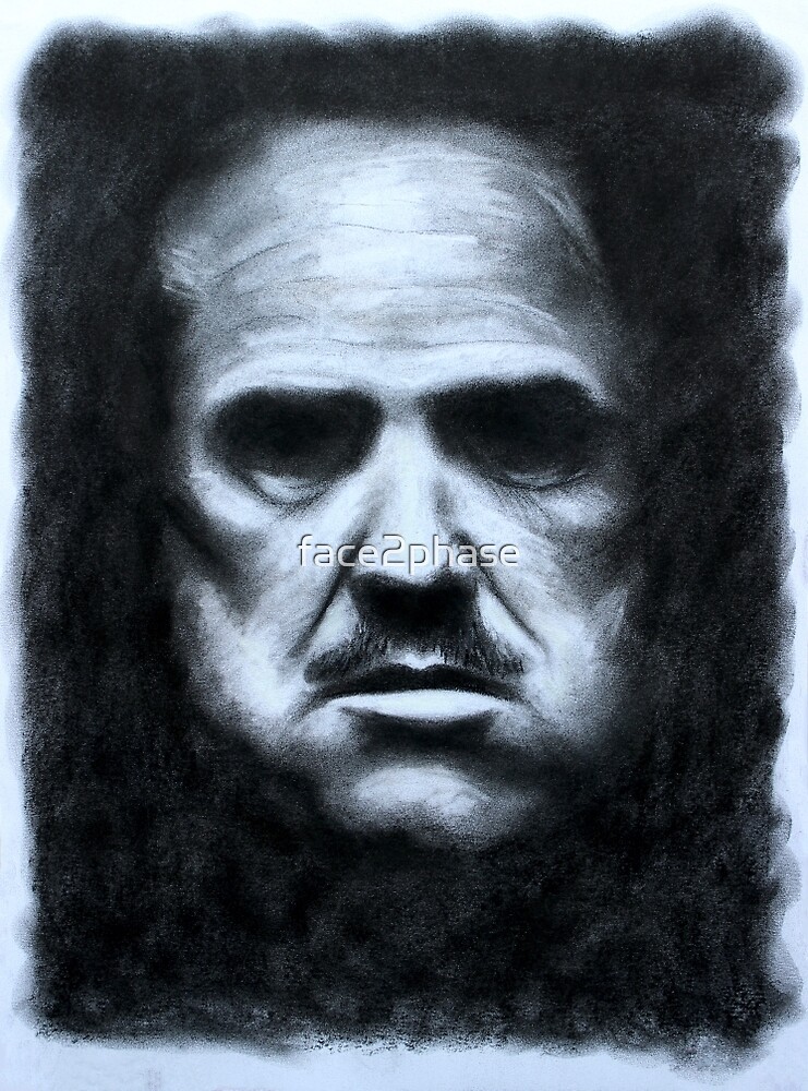 "The Godfather Skull" by face2phase | Redbubble