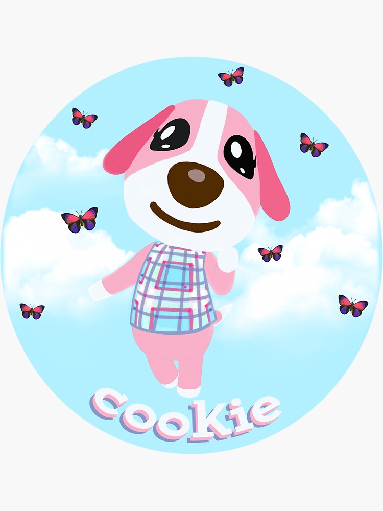 "cookie acnh " Sticker for Sale by josiejanssen | Redbubble