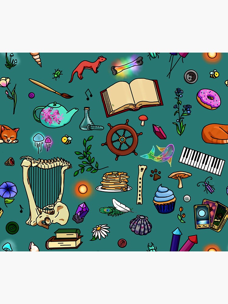 "Critical Role Pattern - "Home"" Sticker for Sale by swankytim | Redbubble