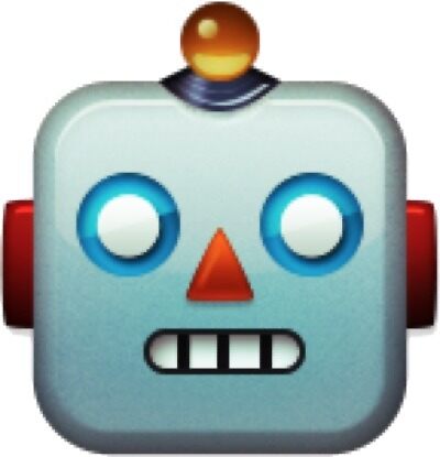 "Robot face emoji" by neilpaul | Redbubble