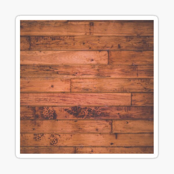 "classic wood texture " Sticker for Sale by Quirkymiss | Redbubble