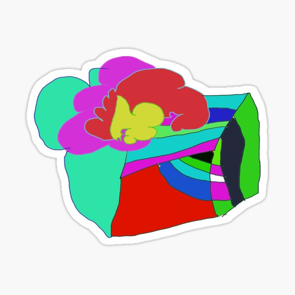"Playing around with Krita, layers, and 3D...hehe" Sticker by SetHorus ...