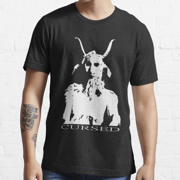 "cursed" T-shirt for Sale by faer | Redbubble | cursed t-shirts - devil ...