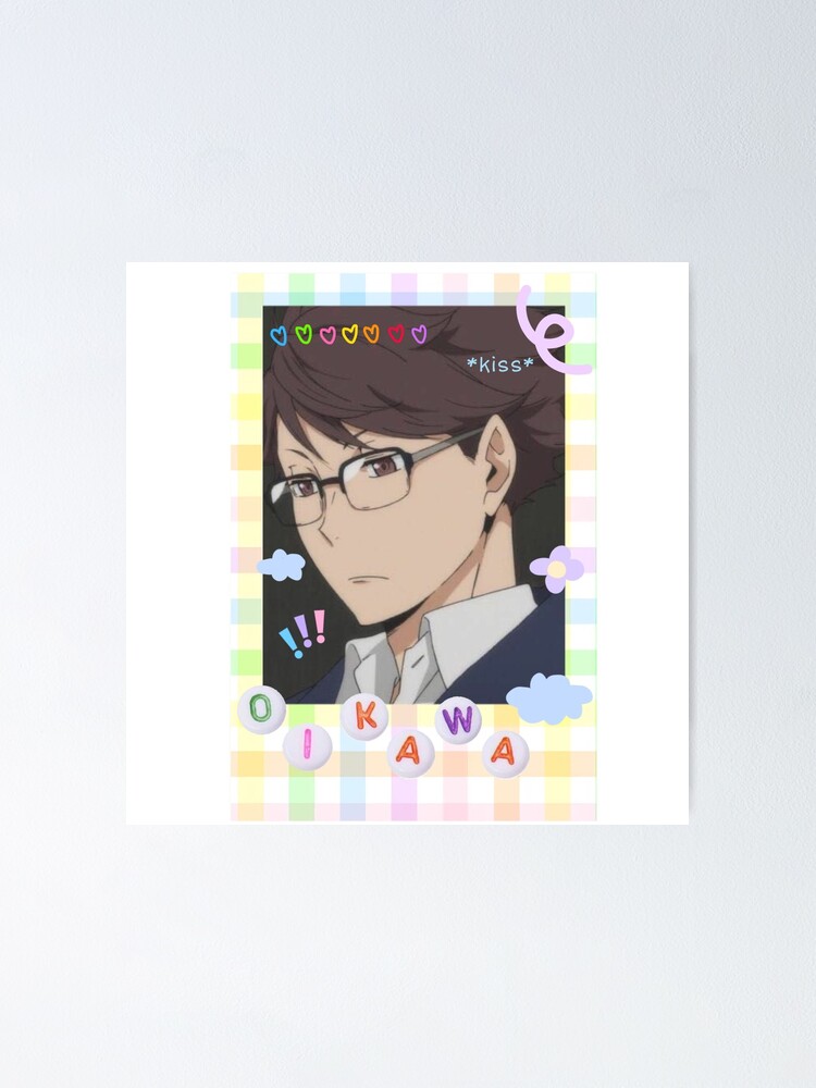 "Oikawa Sticker" Poster for Sale by yuennbunn | Redbubble
