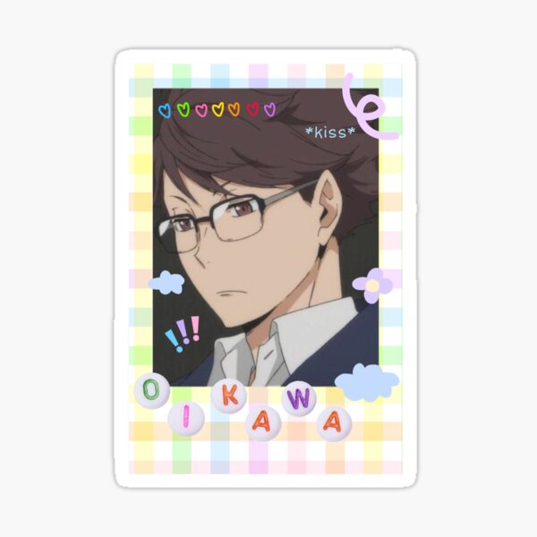 "Oikawa Sticker" Sticker for Sale by yuennbunn | Redbubble