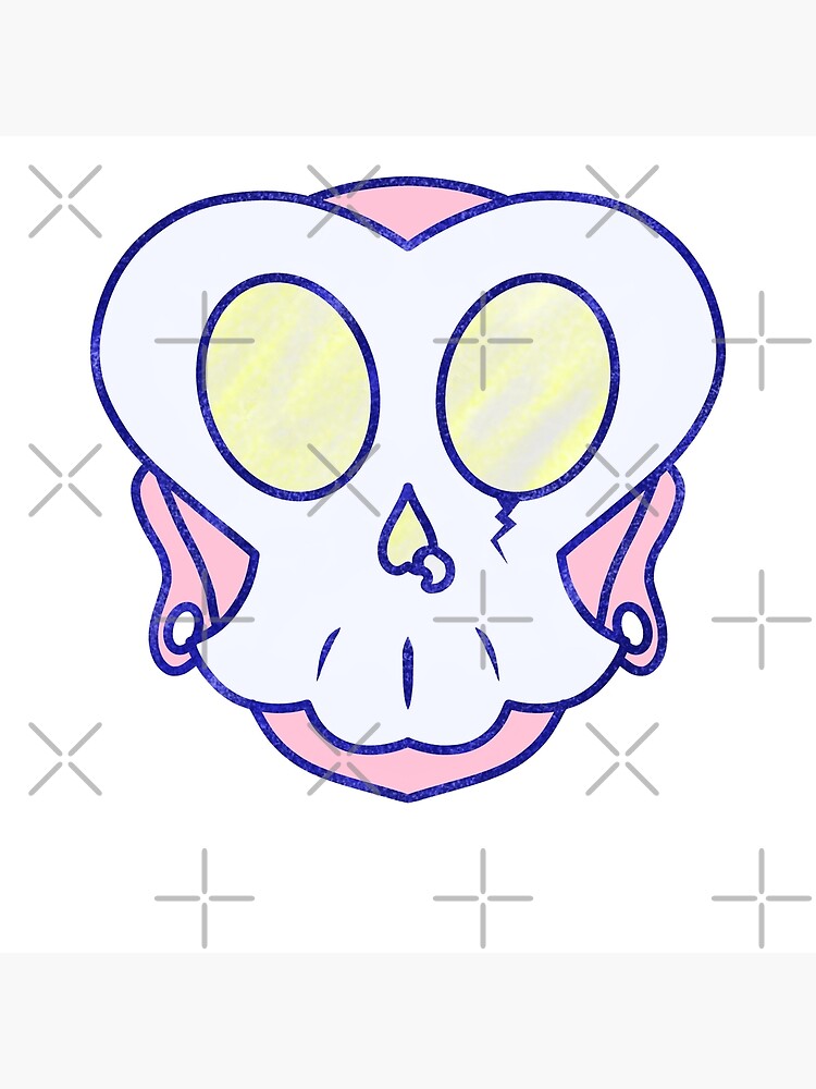 "Capm Sad Kid Skull Mask " Poster by CapmSad | Redbubble