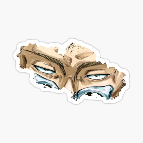 "Nanami Kento Jujutsu Kaisen Anime Sticker" Sticker for Sale by ...