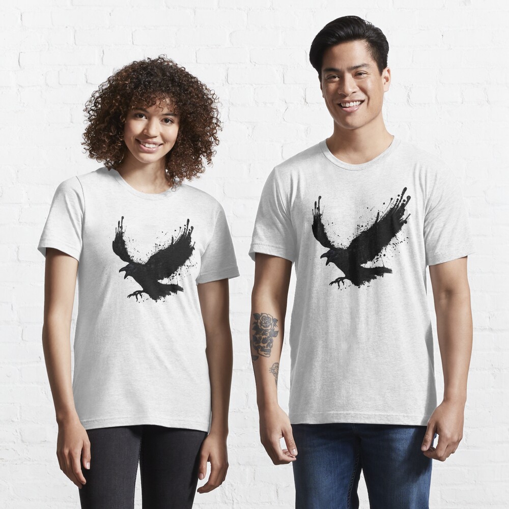 "Raven" T-shirt for Sale by Nicklas81 | Redbubble | raven t-shirts ...